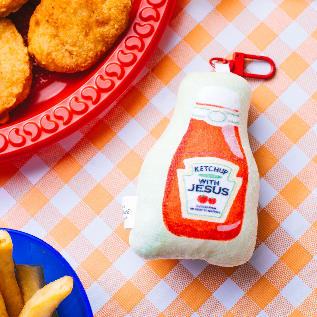 Ketchup With Jesus | Squishy Plushie Keychain – The Brave Assembly ...